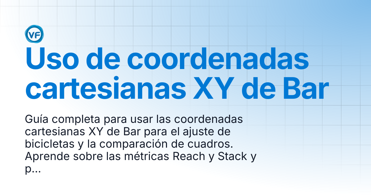 Uso de coordenadas cartesianas Bar XY | Velogic Docs